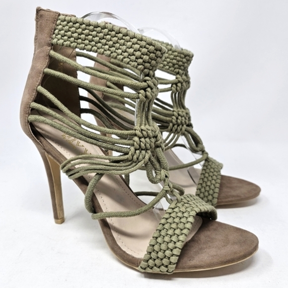 Envy by Cherag | Shoes | Envy By Cherag High Heel Caged Sandals Open ...